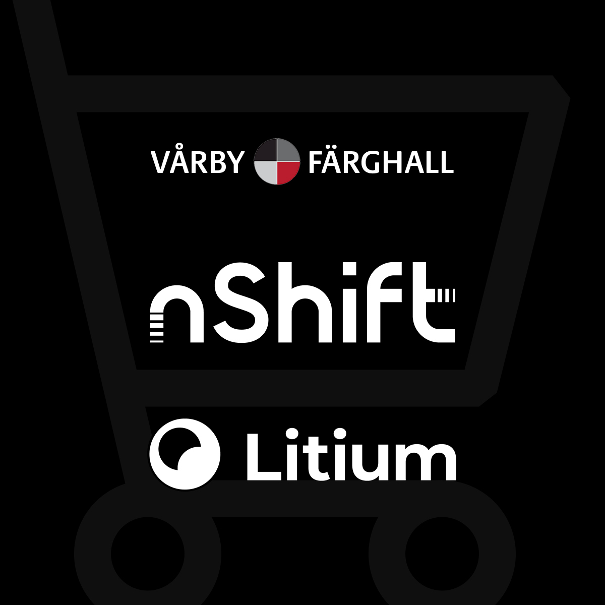 Litium first to support the upgraded nShift Checkout - Vårby färghall goes live